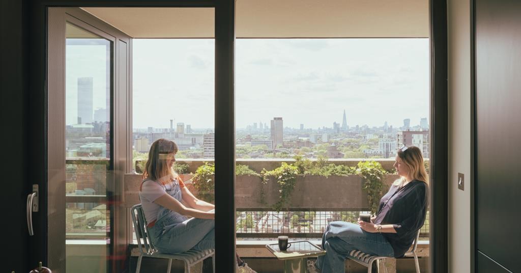 In pictures: Refurbishment of Goldfinger’s iconic Balfron tower | News ...