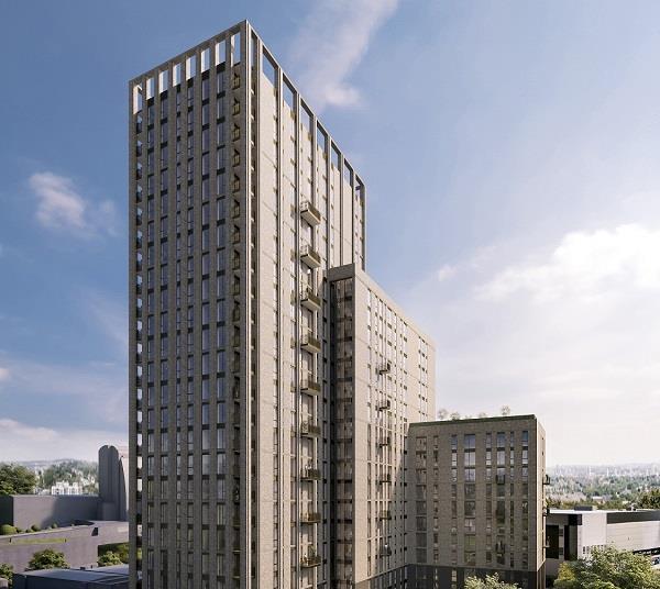 Godwin gets green light for 336-home BTR tower in Sheffield | News ...