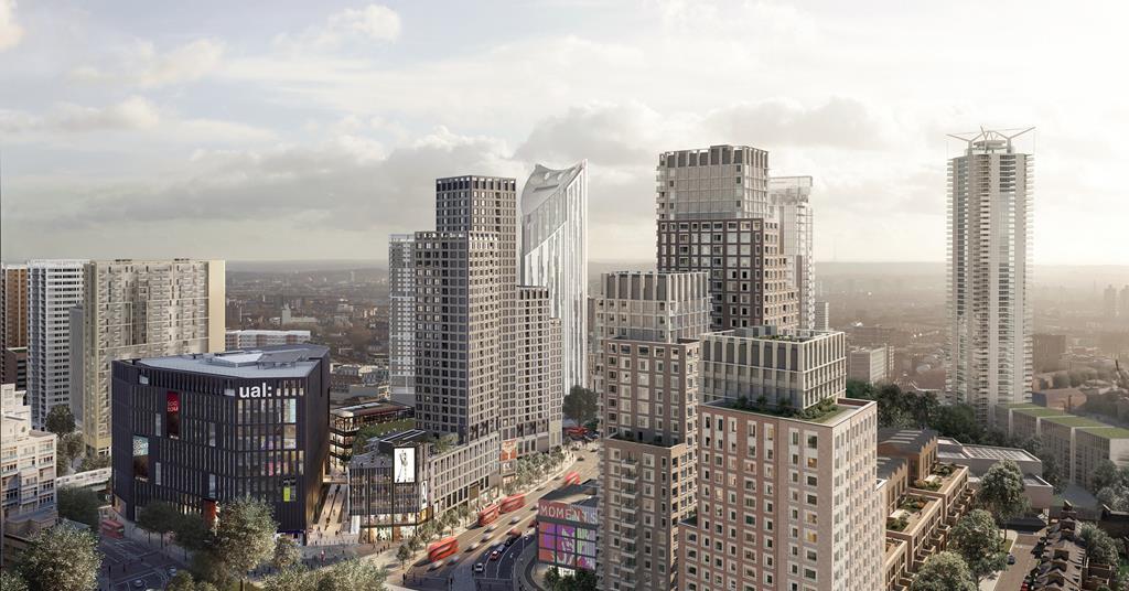 Get Living submits revised plans for 500 homes on Elephant and Castle ...