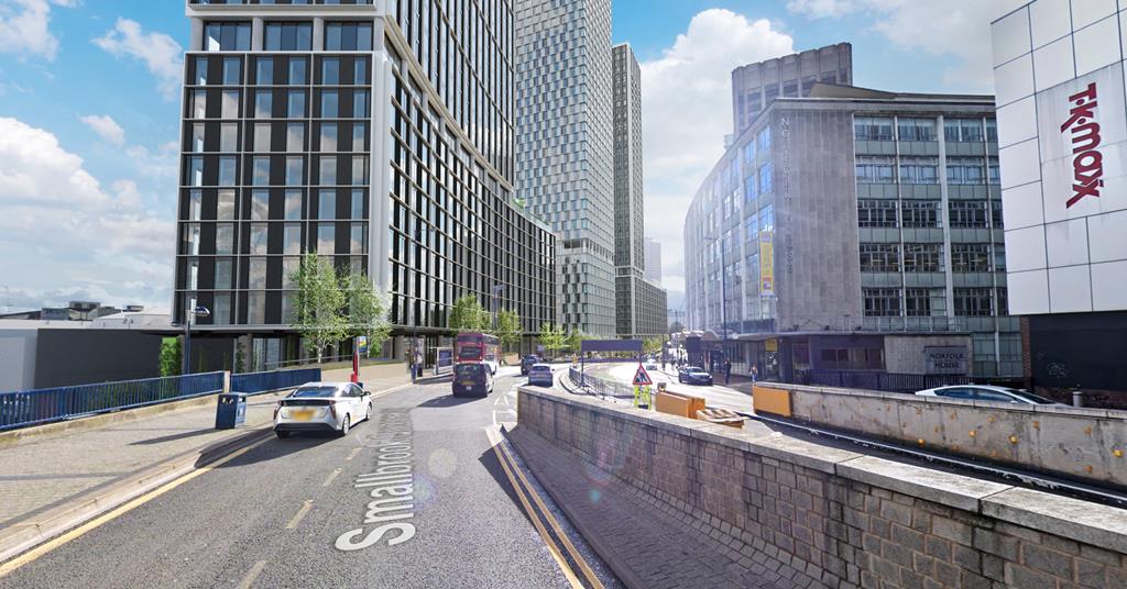 Plans unveiled for 1,800 flats in central Birmingham towers scheme ...