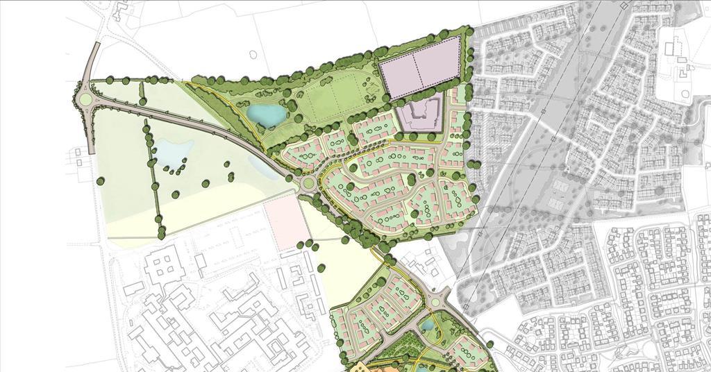 Vistry and Bloor win permission for 850-home Crewe masterplan | News ...