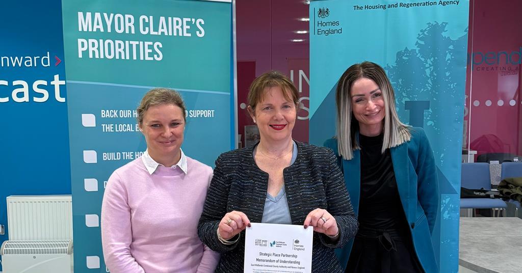 Homes England signs strategic place partnership with East Midlands ...