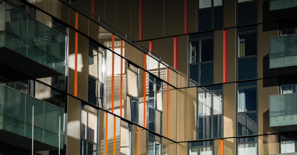 Housing block uses ROCKWOOL non-combustible insulation for recladding ...