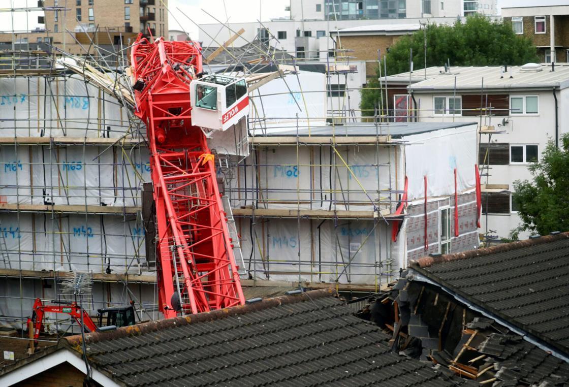 Fatal crane collapse at London housing site | News | Housing Today