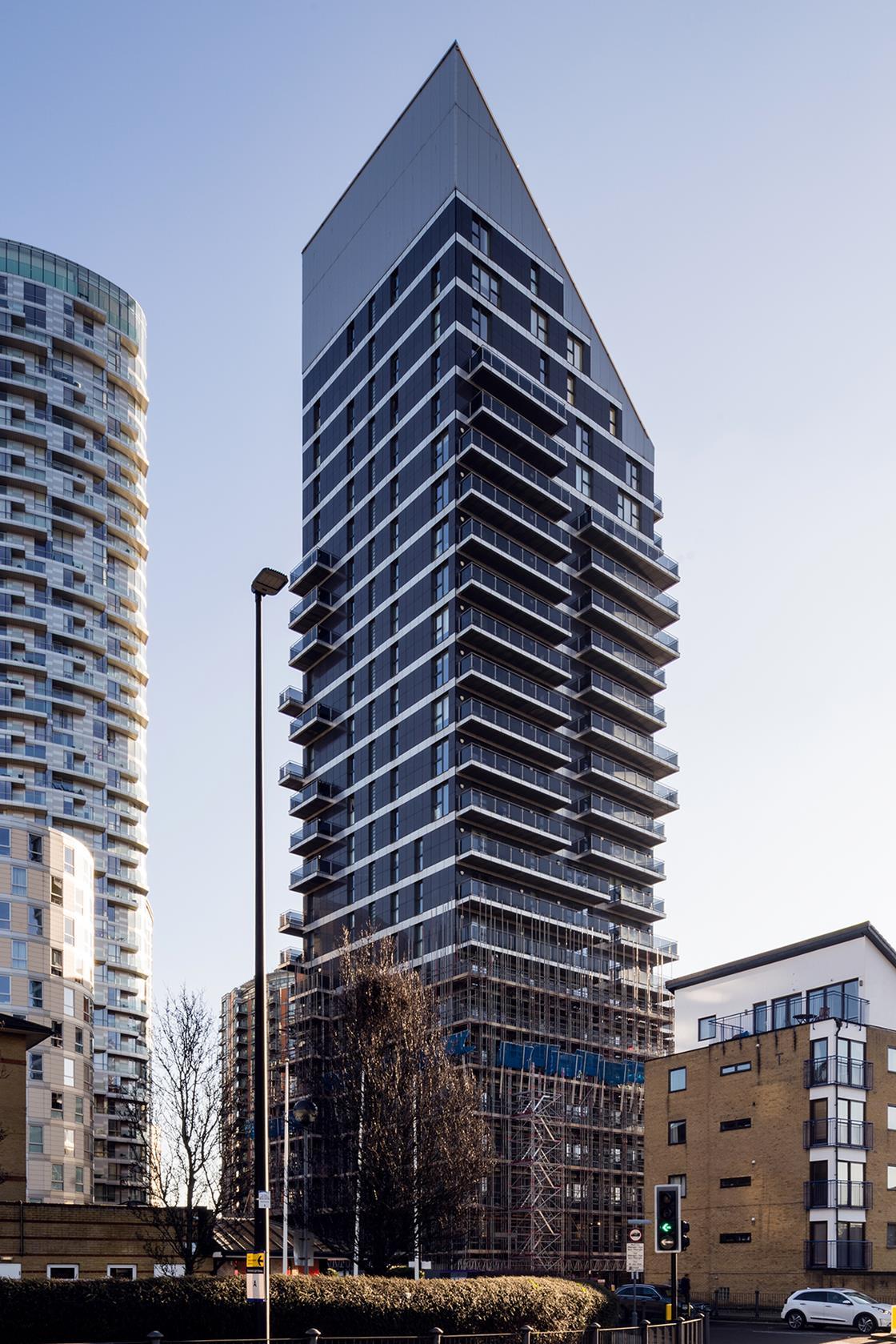 Recladding: ROCKWOOL supports Streamlight Tower | In Focus | Housing Today